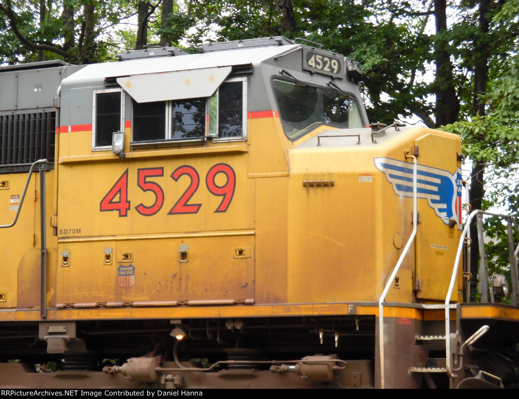 UP 4529 is one of 1452 SD70M's built by EMD for Union Pacific